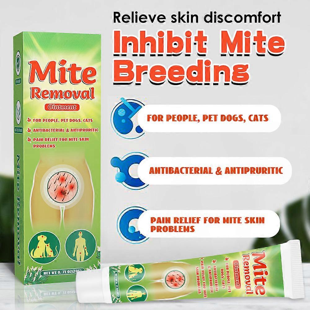 Mite care cream, body care herbal cream, anti-mite cream | Fruugo UK