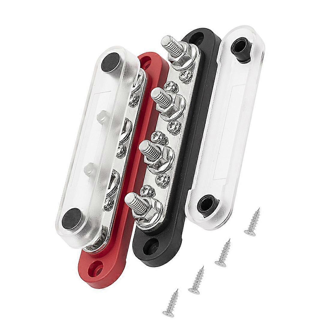 Car Terminal Block Bus Bar 48V 150A Distribution Block M8 Terminal Bus ...