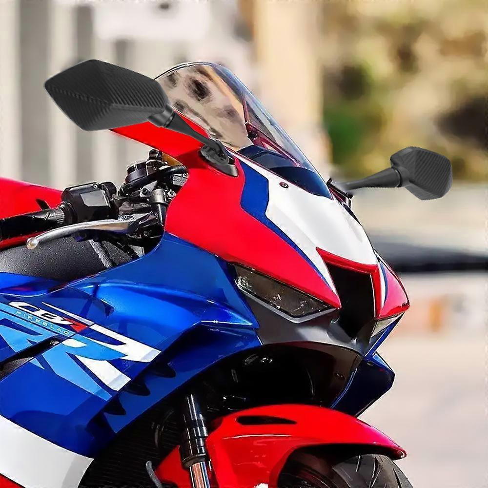 Motorcycle Rearview Mirror Reflector Side Mirrors 2Pcs/Pair For HONDA ...