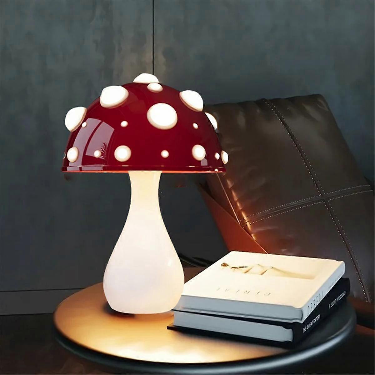 Toadstool Lamp, Bionic Mushroom Table Lamp, Hotel Living Room Home ...