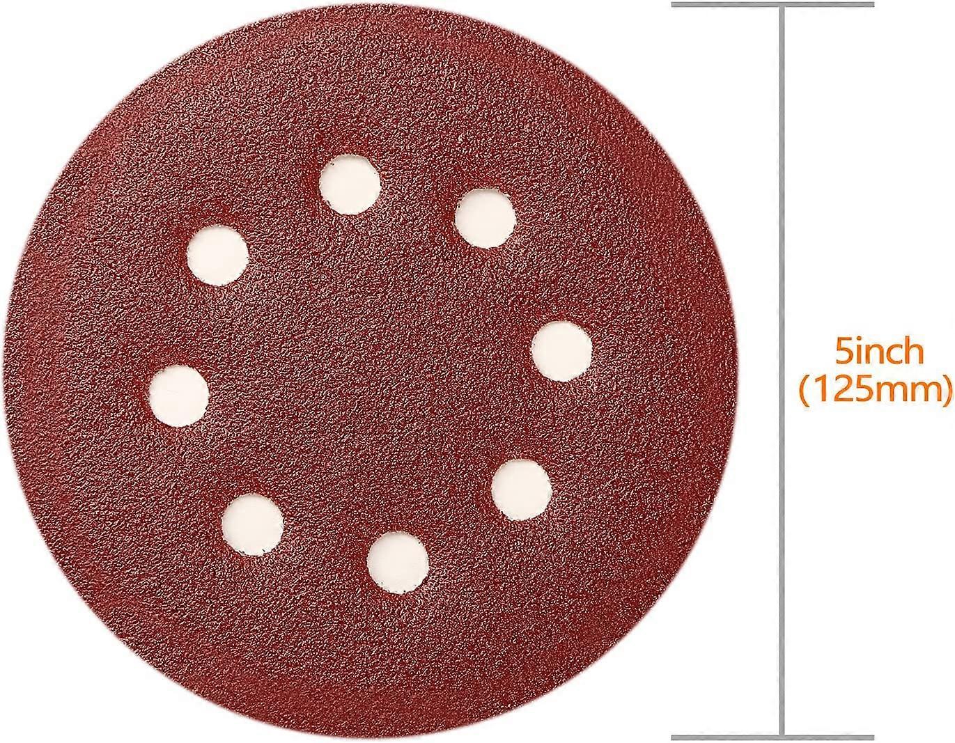 100pcs Sanding Discs 40/80/120/180/320/400/600/800/1500/2000 Grit ...