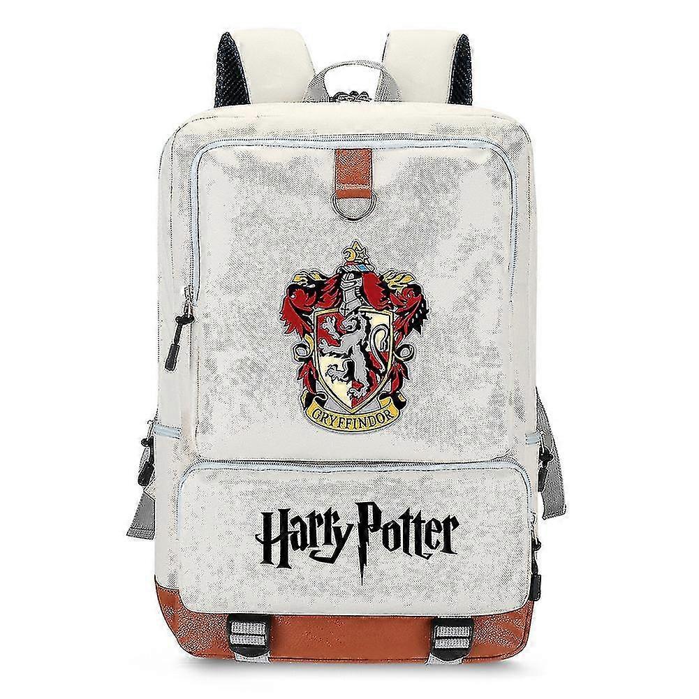 Harry Potter Printed Backpack Casual Student School Bag | Fruugo UK