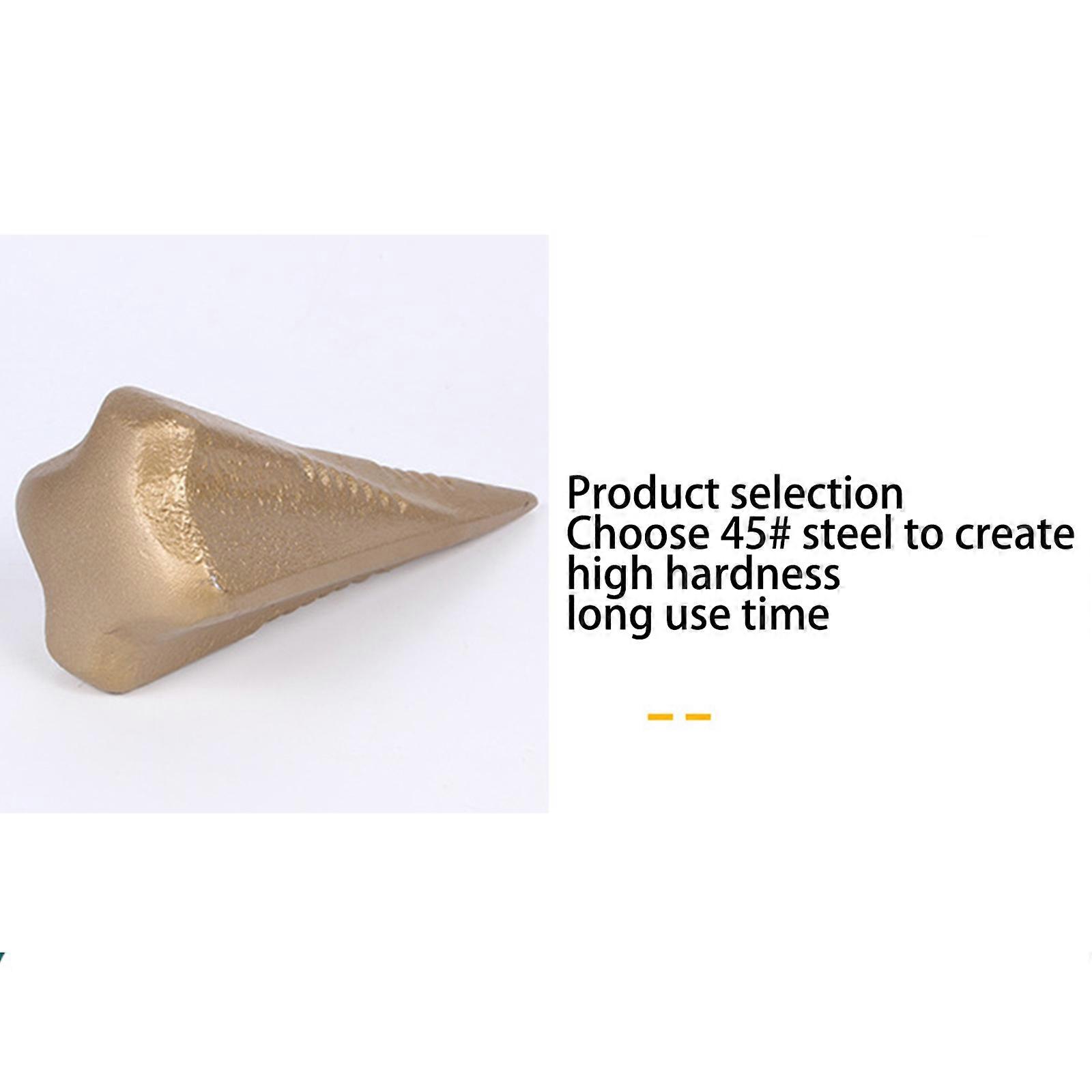 2023 New Wood Splitting Wedge with Pointed-Tip, Diamond-Shaped Cross ...