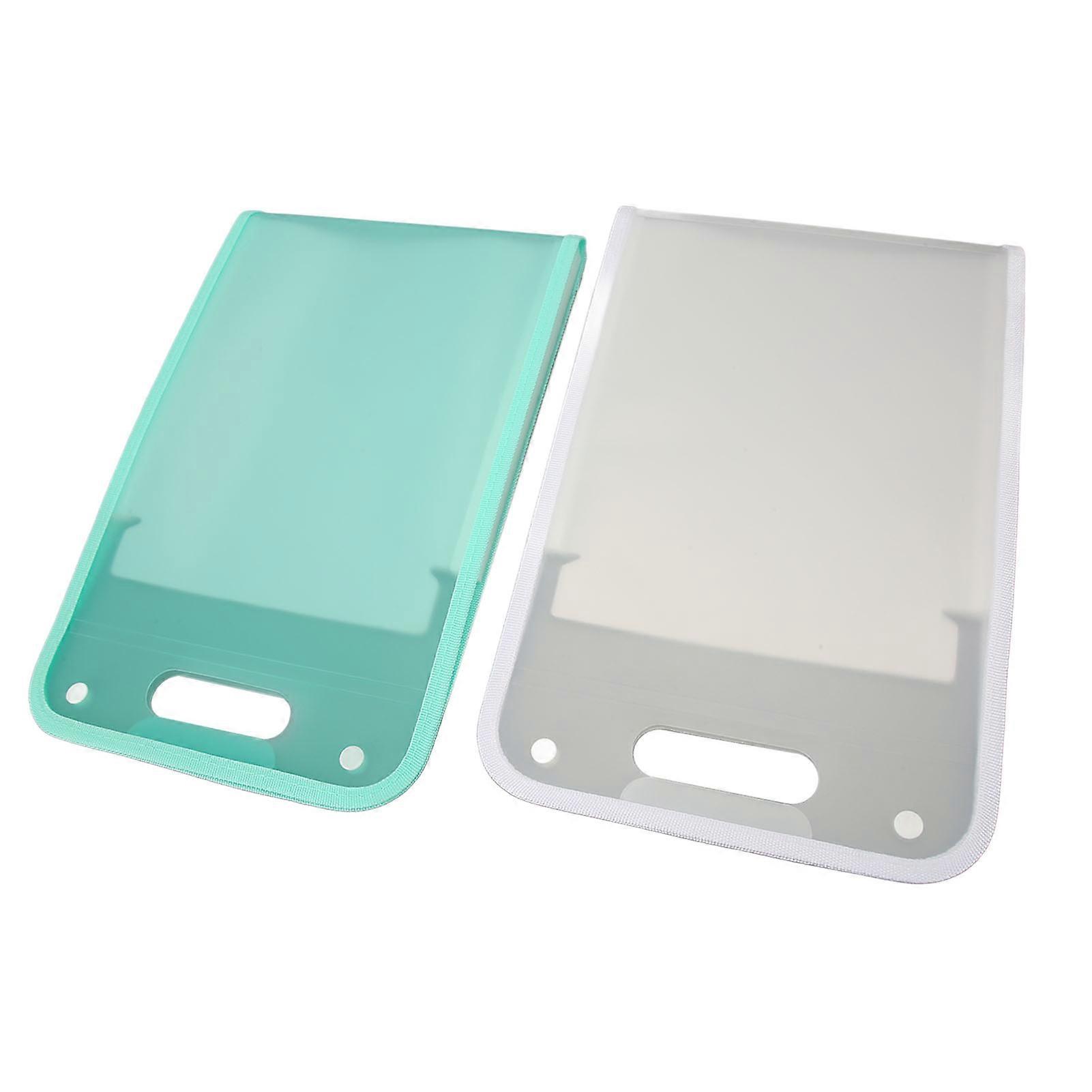 2pcs Vertical File Folders 13 Pockets Large Capacity A4 Document Folder ...