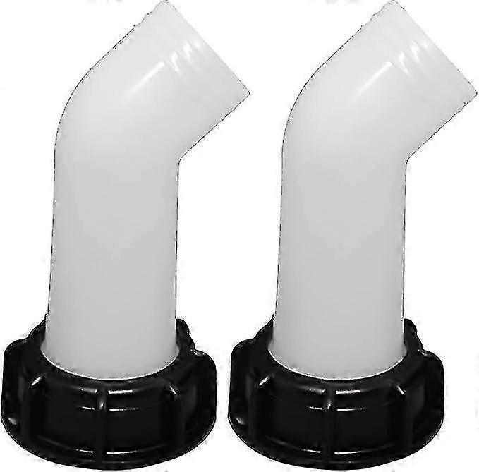 2pcs With Nut Ibc Drain Spout 1000l Tank Spout Valve Connection Hose ...