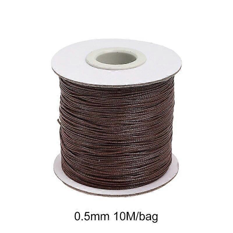 10m/lot 20 Color Leather Line Waxed Cord Cotton Thread String Strap ...