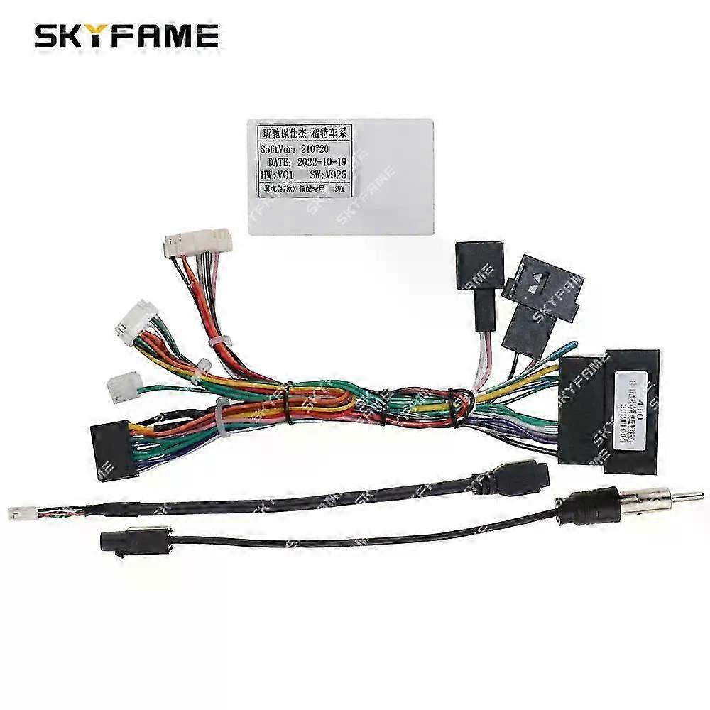 Applies to Car 16pin Wiring Harness Adapter Canbus Box Decoder Android ...