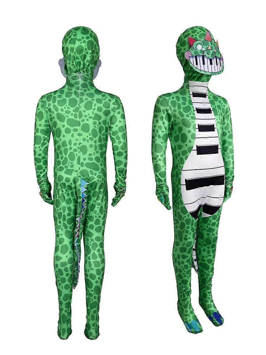 Poppy Playtime 4 Cosplay Costume Jumpsuit Yarnaby Pianosaurus Doey Bodysuit Party Fancy Dress ...