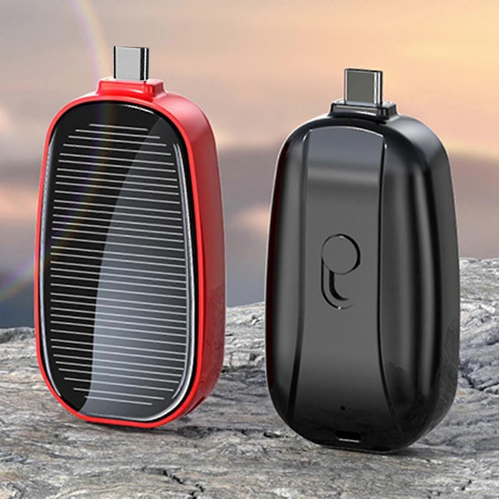 Mini Solar Power Bank Portable Keychain Powerbank For Cell Phone ...