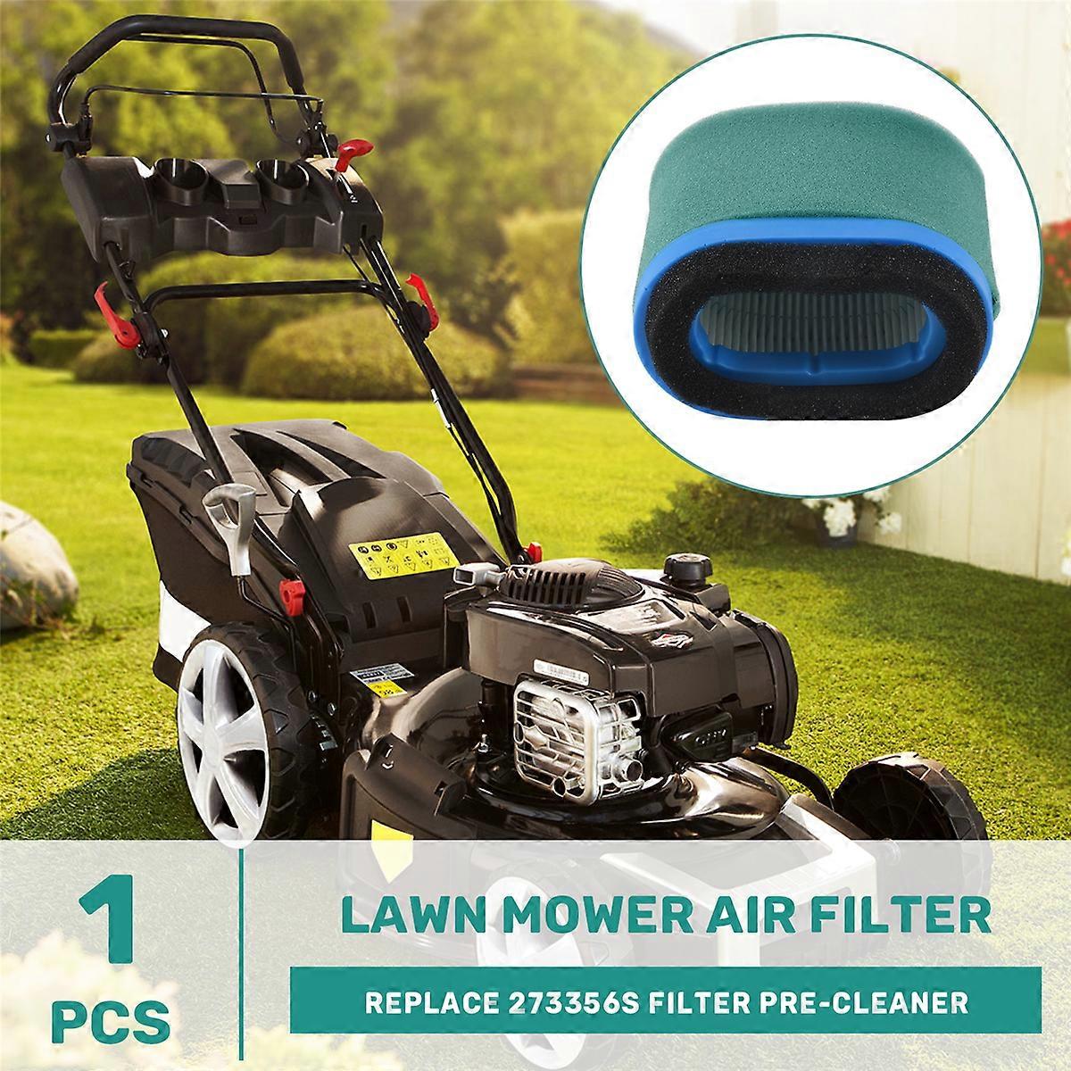 498596 Air Filter With 273356s Pre Filter Cleaner For Briggs & Stratton ...