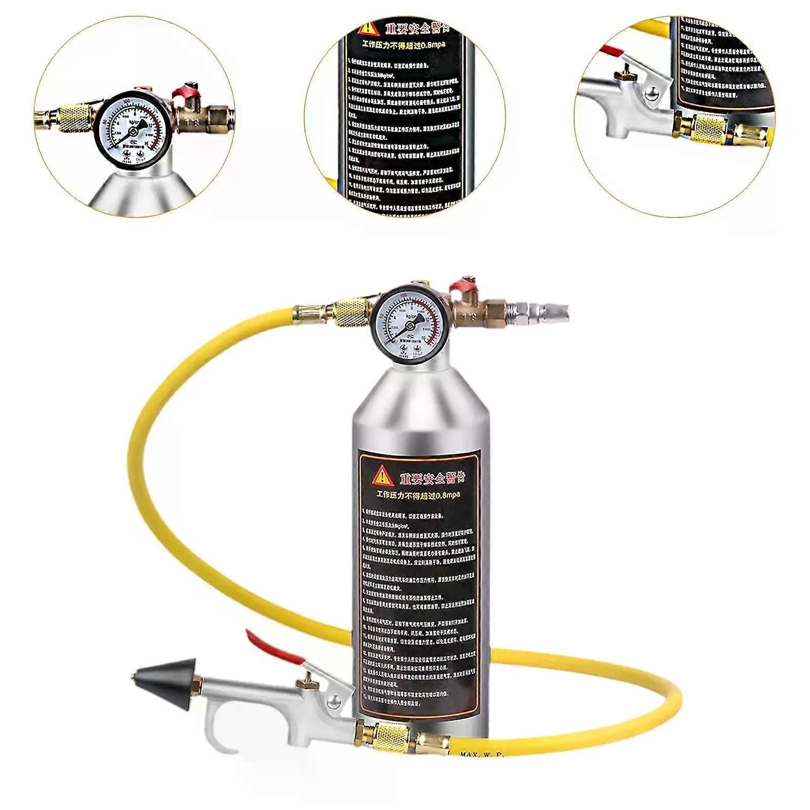 AC Flush Kit 1000ml Empty Canister Air Conditioner System Flush ...