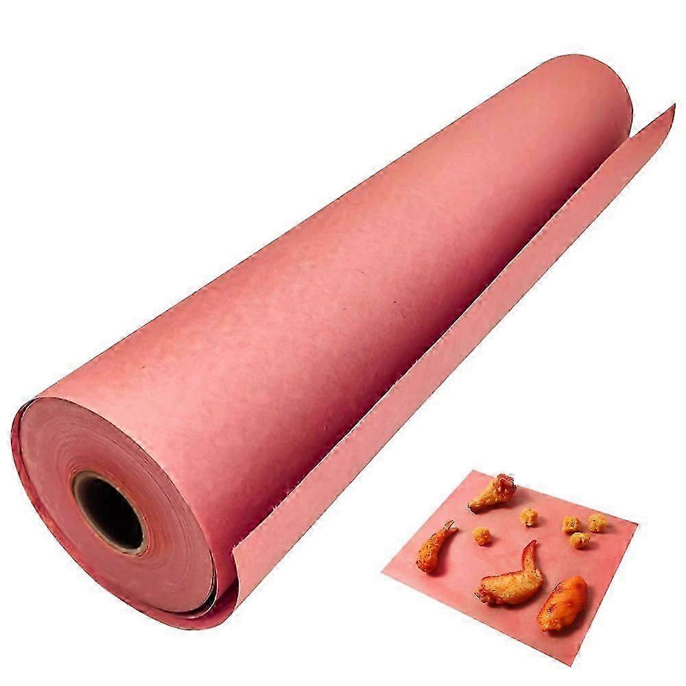 Pink Butcher Paper Roll, Smoking Meat Wrapper, Food Grade, Uncoated ...