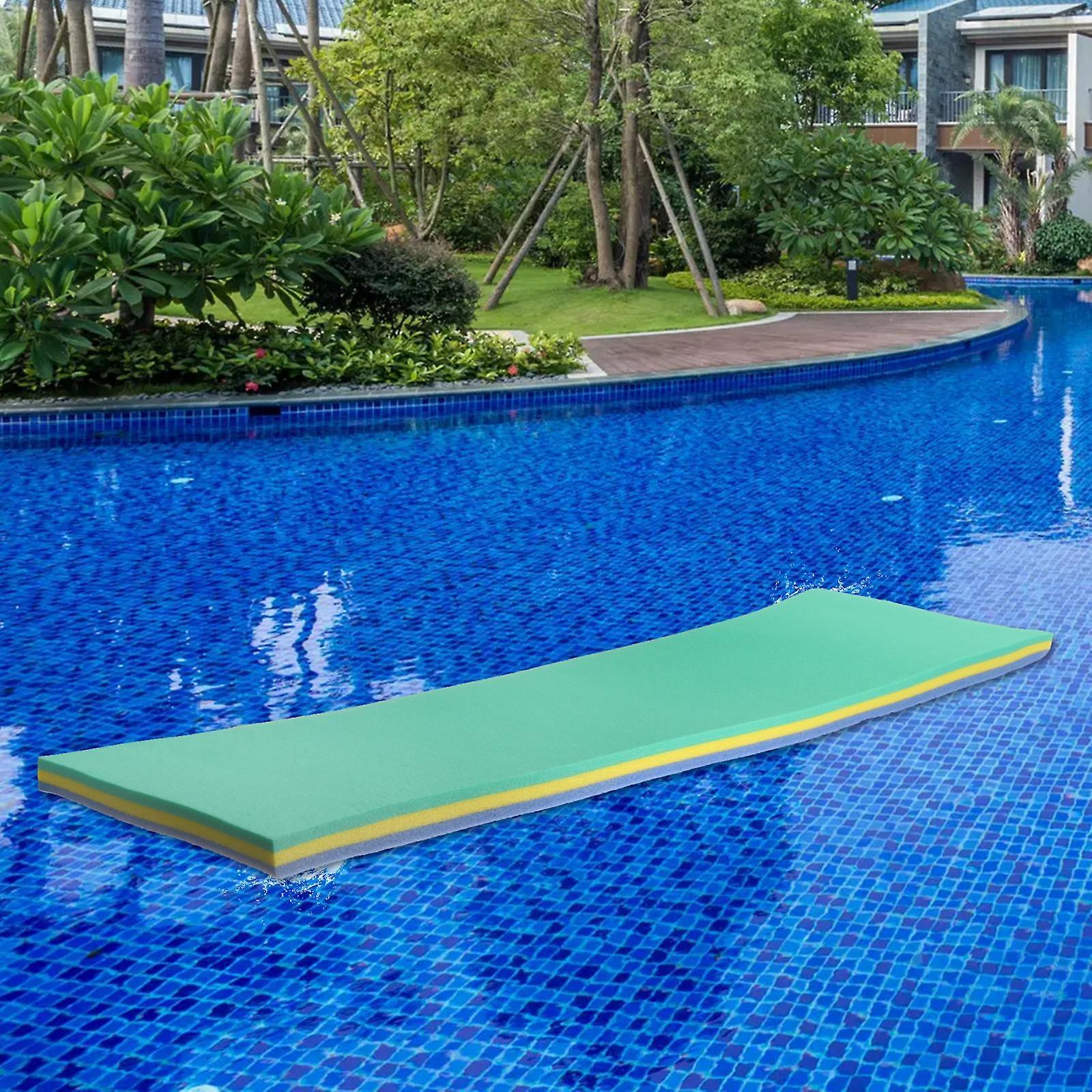 3 Layers Water Float Mat Unsinkable Water Blanket Swim Mat Foam ...