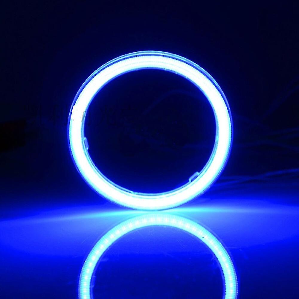 2x 60mm 70mm 80mm 90mm 100mm 110mm 120m Cob Angel Eyes Halo Ring Car ...