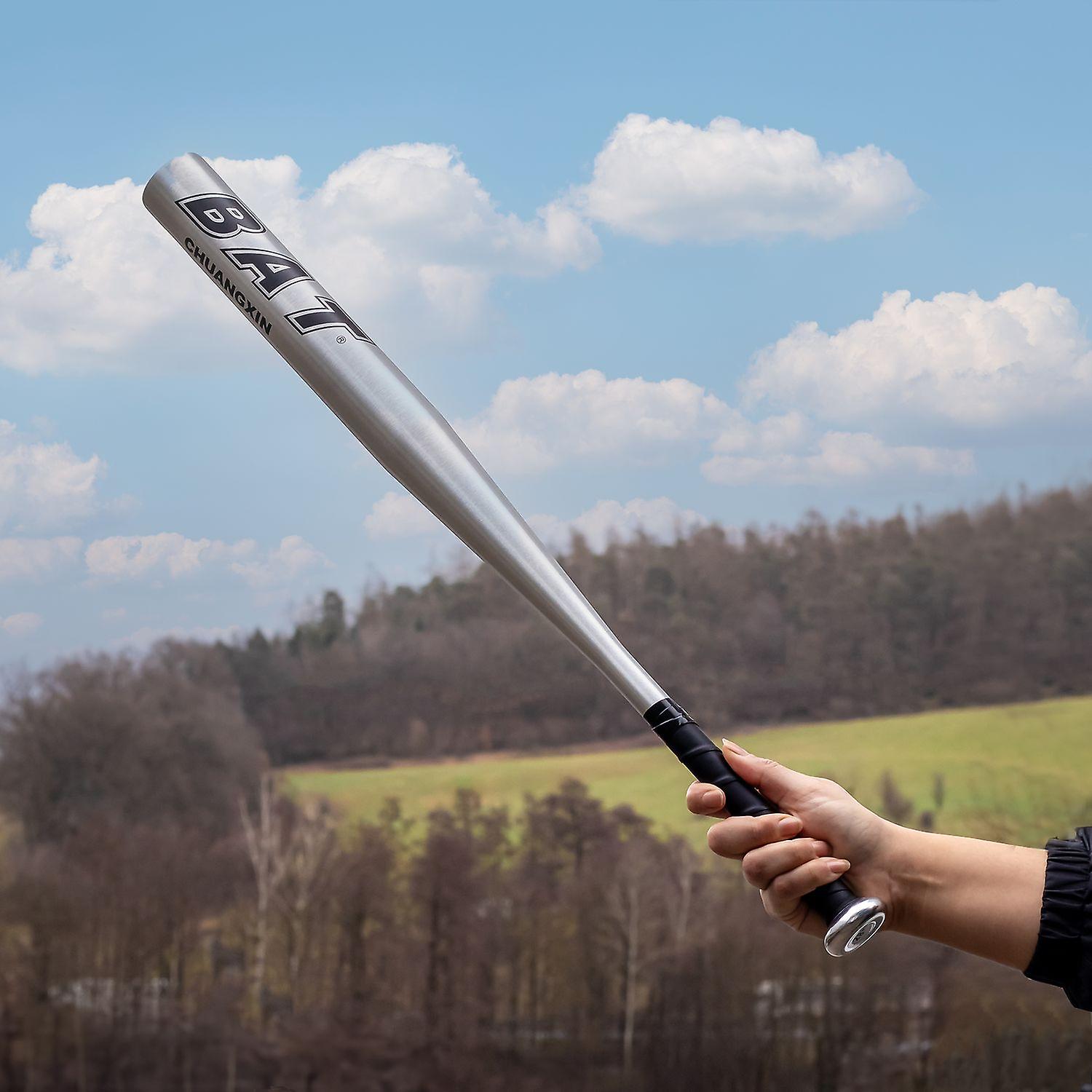 Baseball bat - Baseball bat without logo made of wood or aluminum - Baseball Freizeit Sport ...