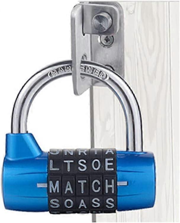 5 letter combination lock, directional lock, padlock letter code, word ...