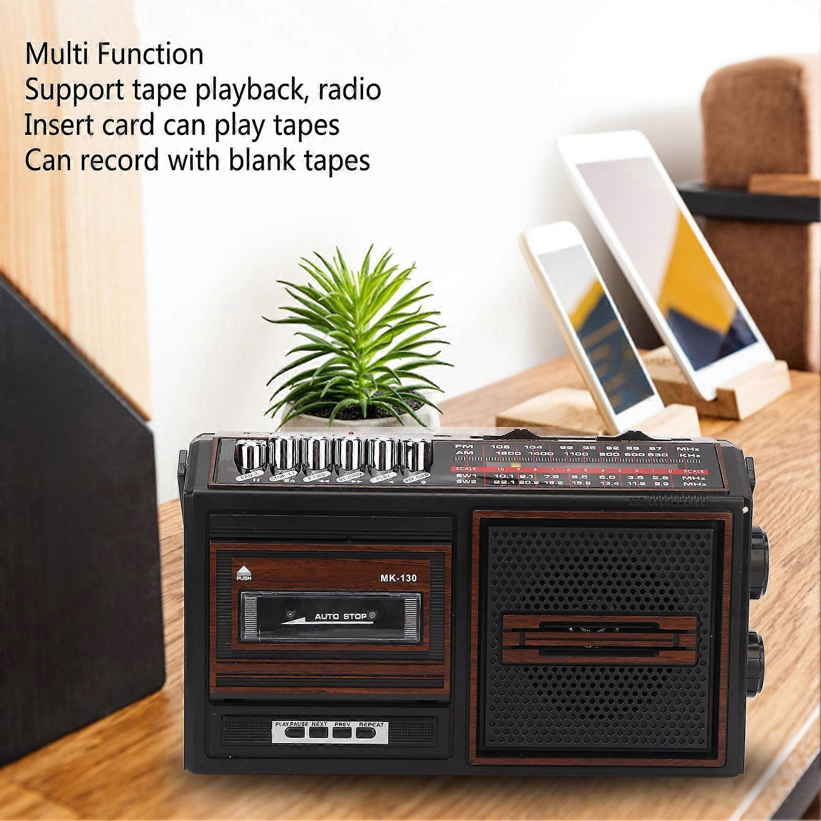 Cassette Player Recorder Full Band Noiseless Plug in Card AM FM ...