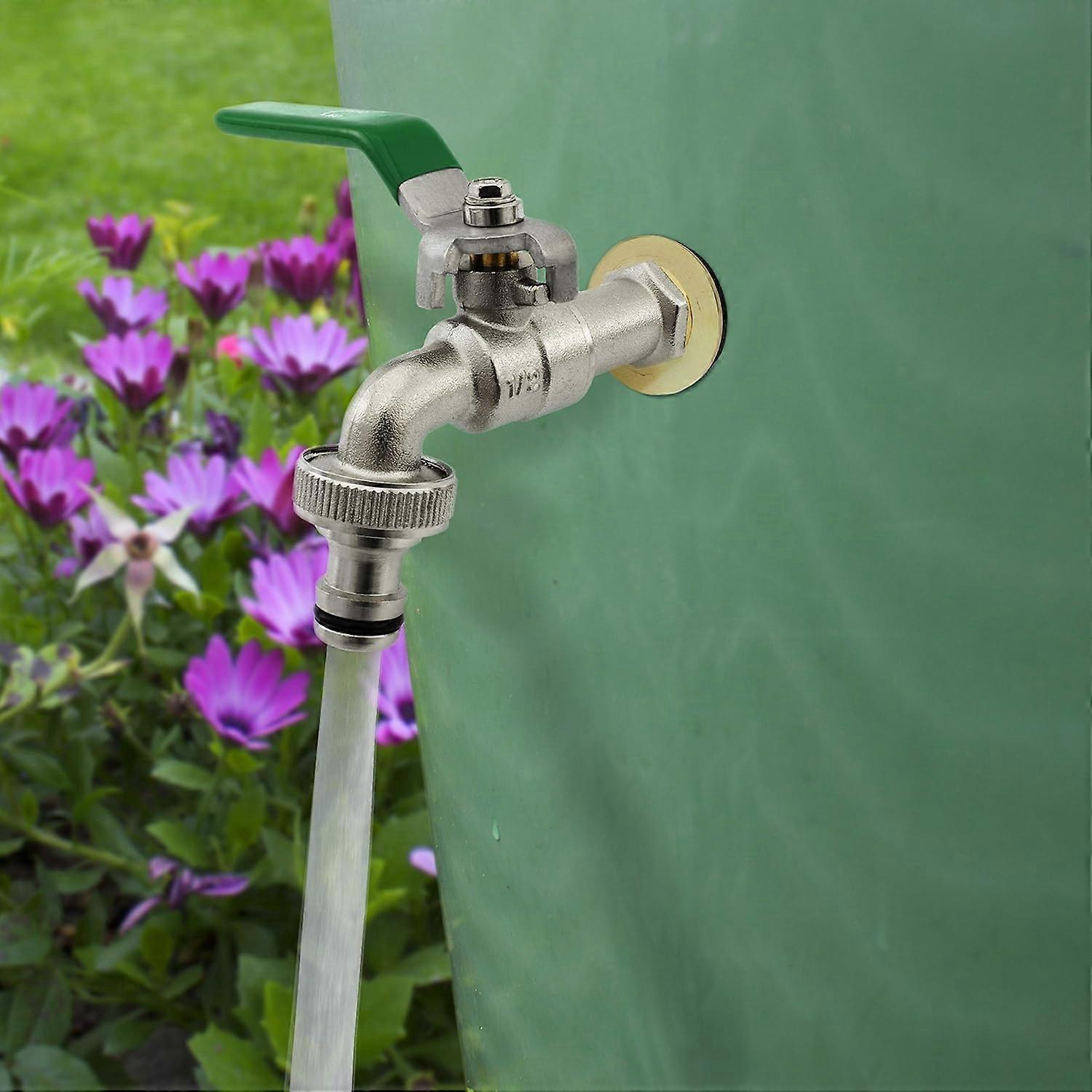 3/4 Inch Stainless Steel Brass Wall Feed-Through, Bulkhead Feed-Through ...