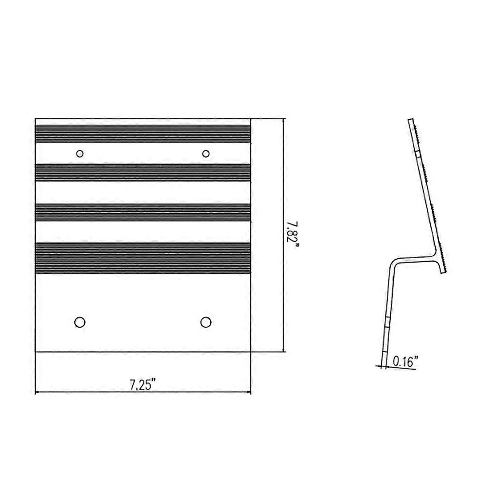 Truck Loading Ramp Kits - 8inch Aluminum Alloy Ramps With Bracket And ...