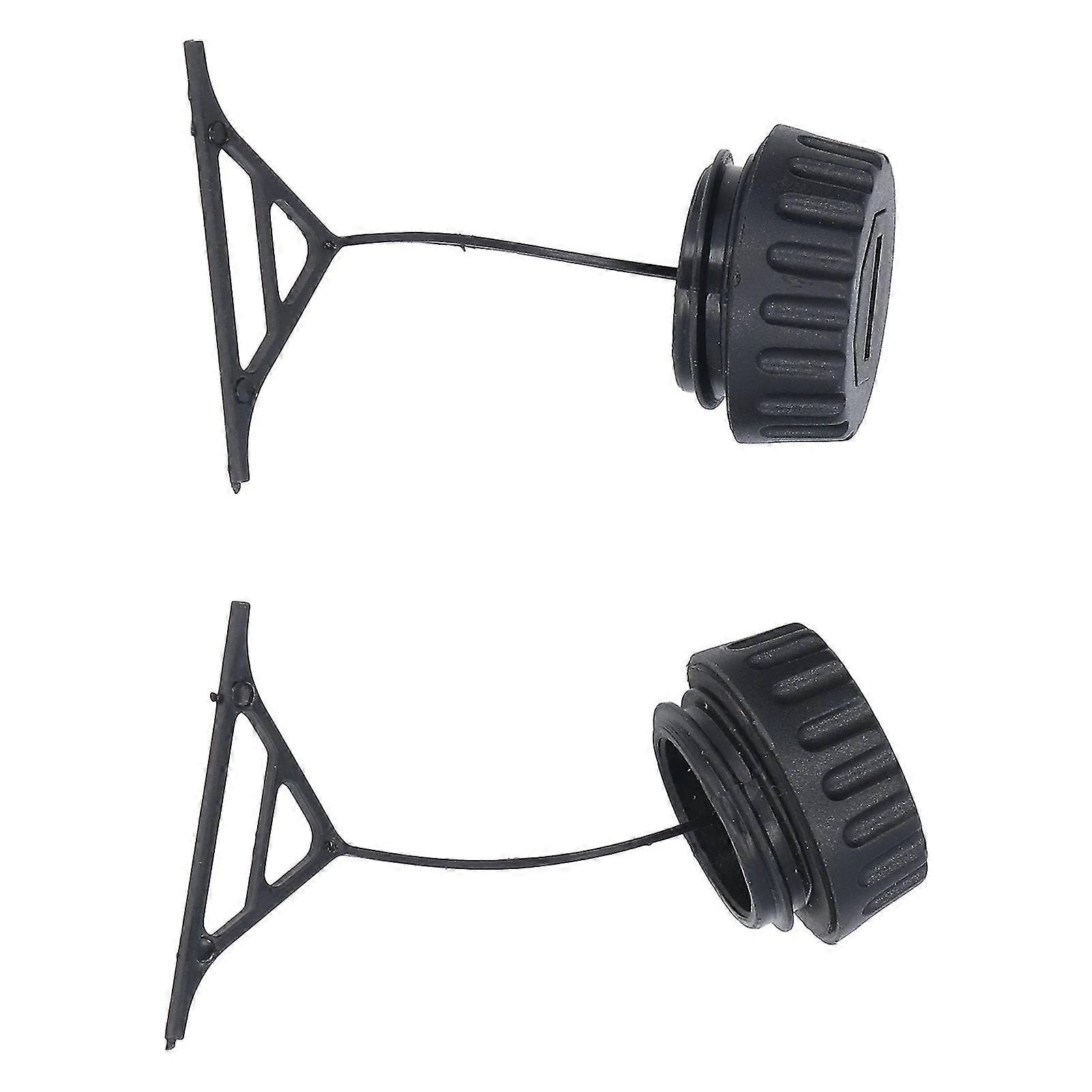 2Pcs Oil Cap Fuel Tank Cap Chainsaw Part for STIHL 066 MS660 OEM 0000 ...
