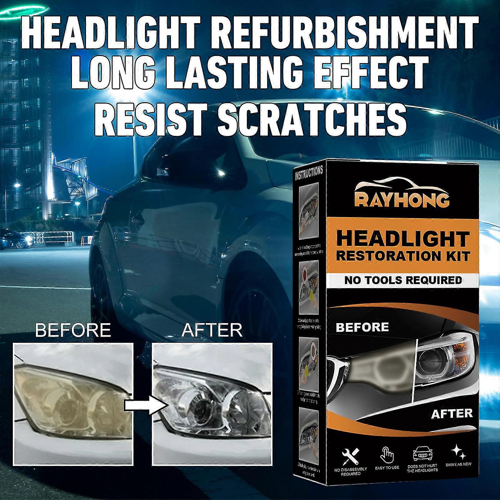 Automotive Ceramic Headlight Repair Kit Headlight Lampshade Repair ...
