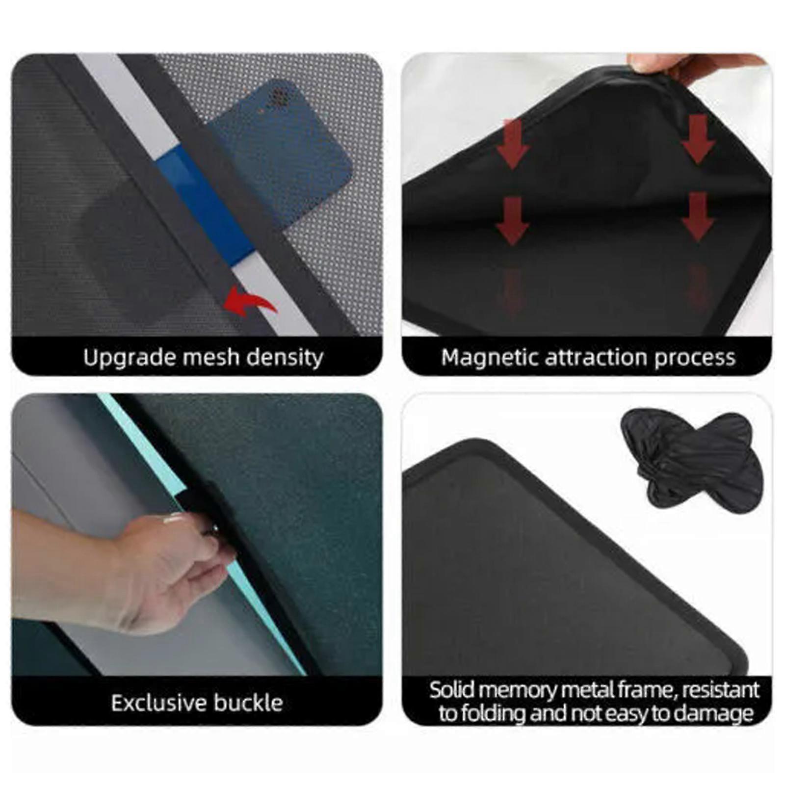 UV Reflection Roof Sunshade Window Sunroof Cover For Tesla Model S 2015 ...