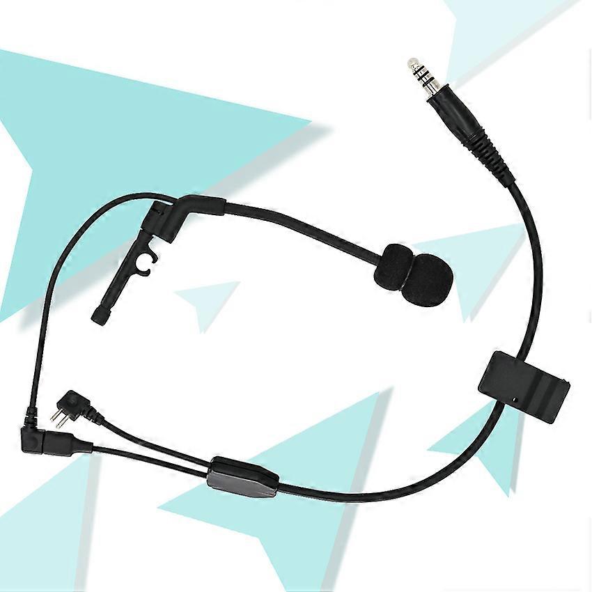 Y Cable with Comtac Microphone and U94 Ptt, Suitable for Tactical ...