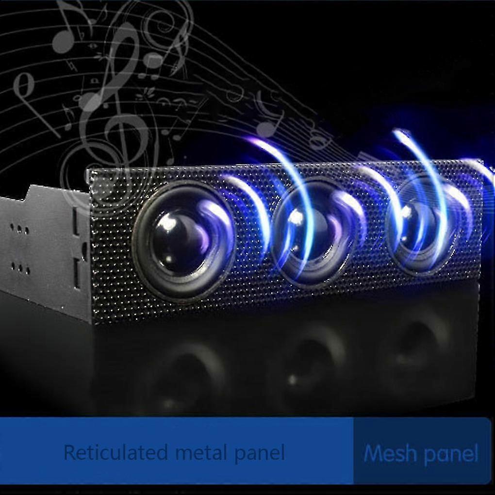 Stereo Surrounding Speaker Pc Front Panel Desktop Case | Fruugo UK