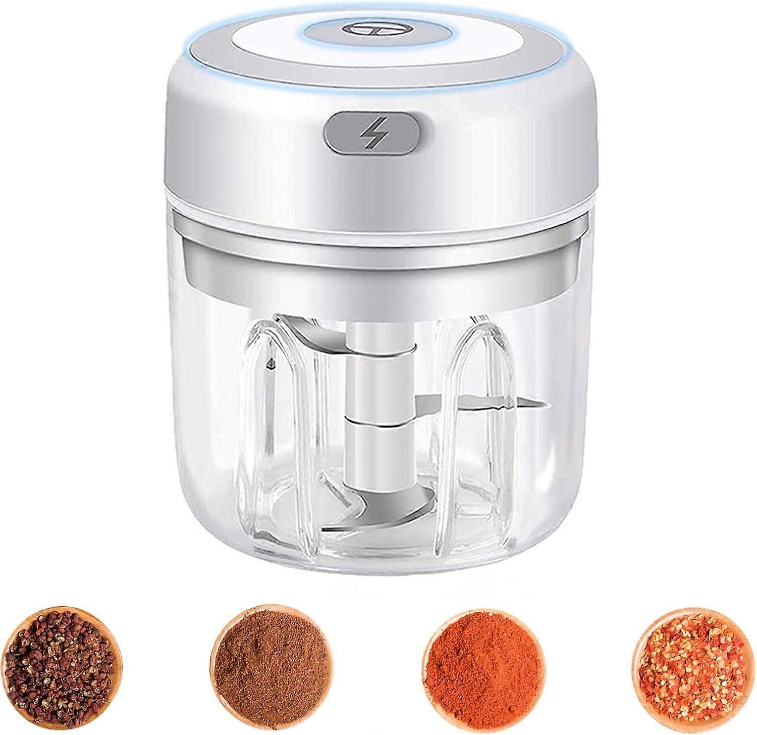 Electric Mini Food Chopper, Electric Garlic Chopper, Mini Food ...