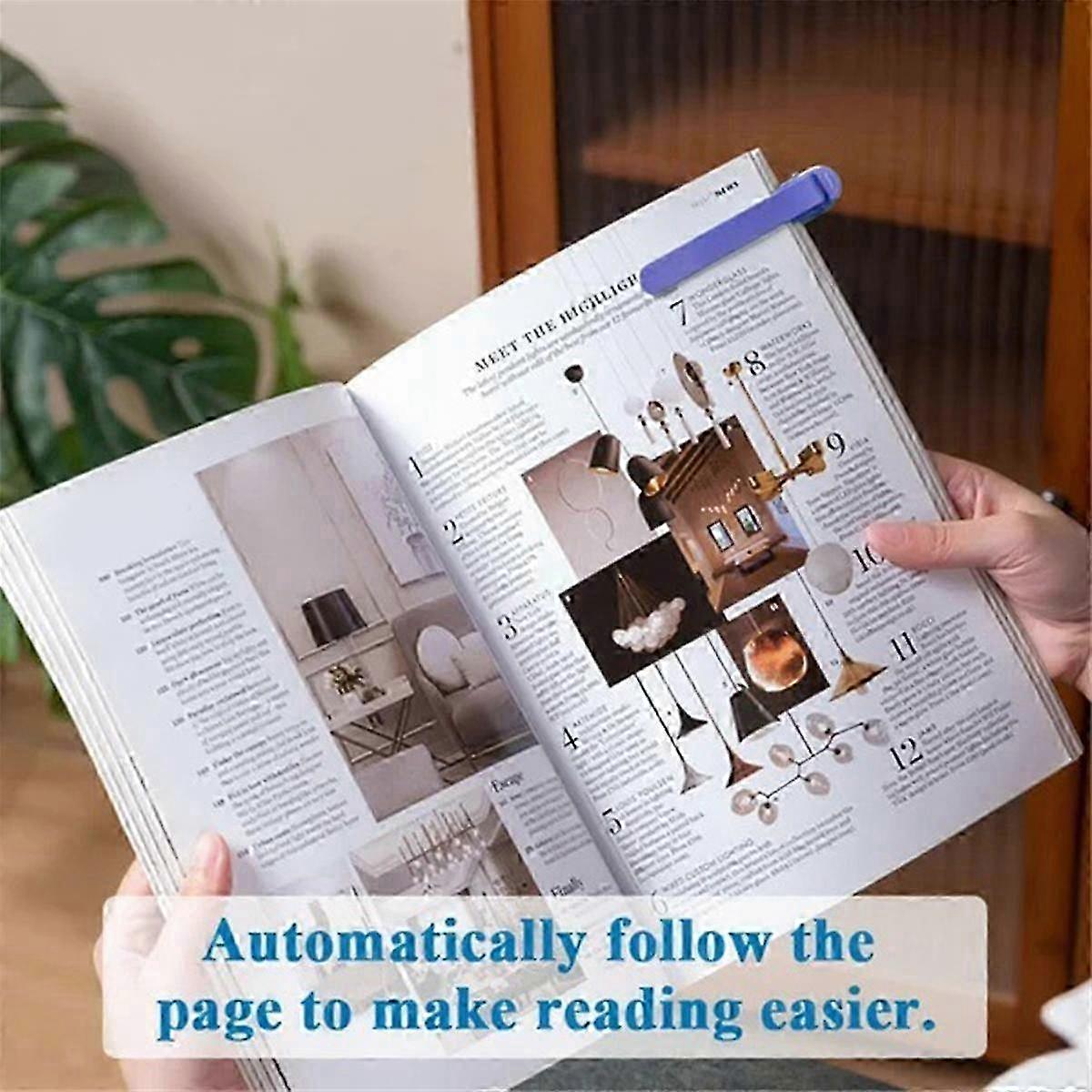 6pack Smart Bookmark, Silicone Book Mark, Book Accessories For Reading ...