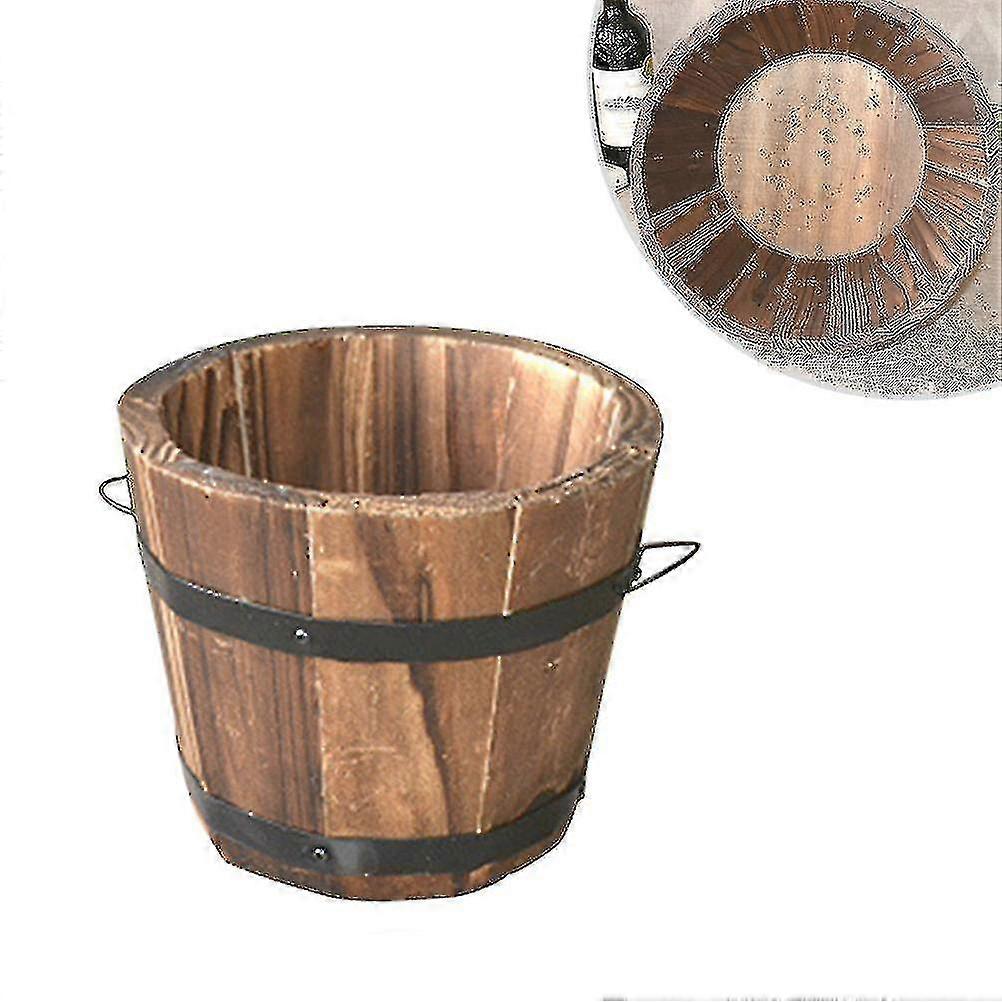 Extra Large Outdoor Planters Farmhouse Flower Basket Rustic Flower ...