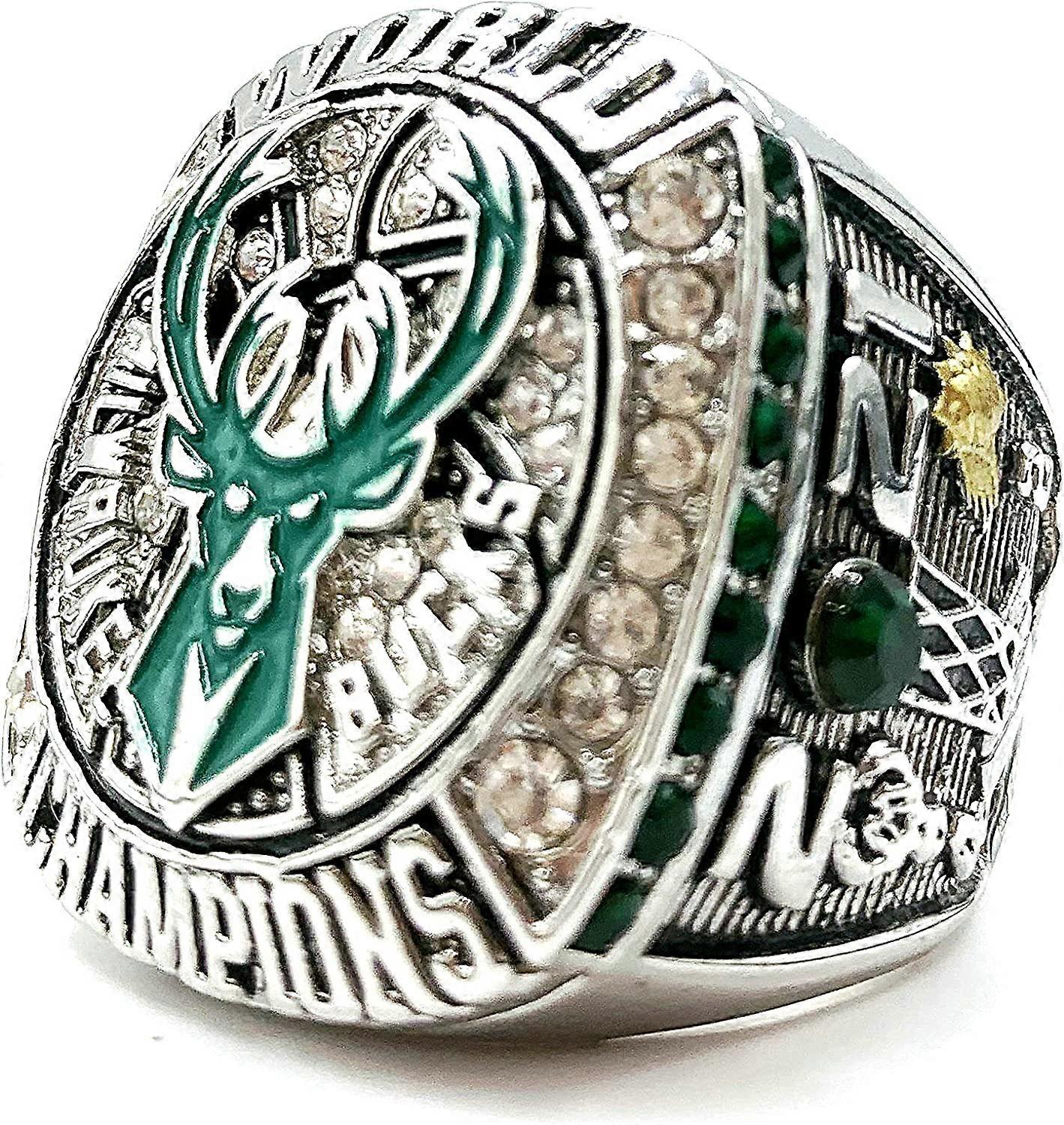 2021 Milwaukee Championship Ring Replica Basketball Champions Ring with ...
