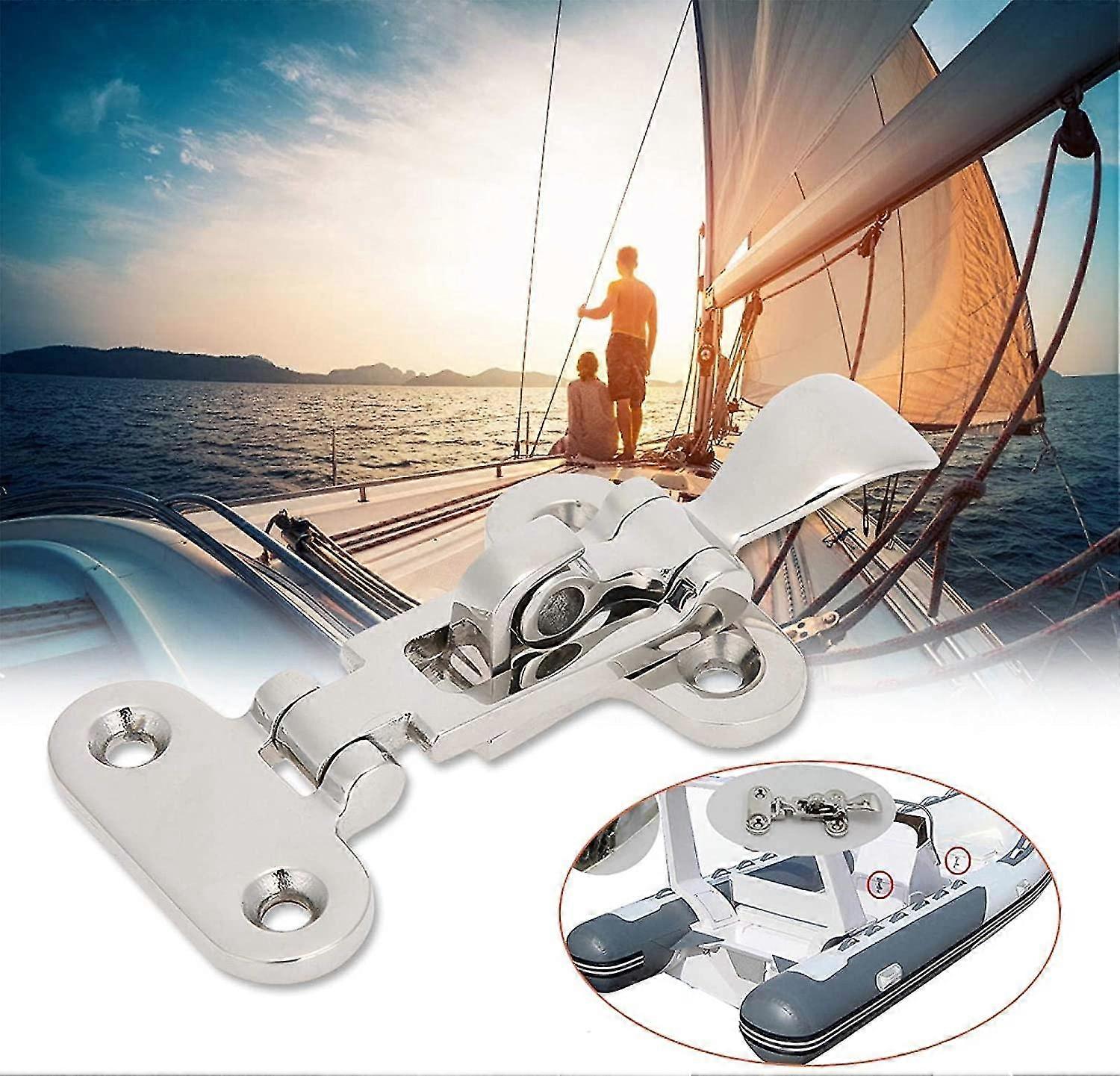 Anti Rattle Boat Latch, Marine Boat Hatch Latch Marine Boat Hasp Latch ...