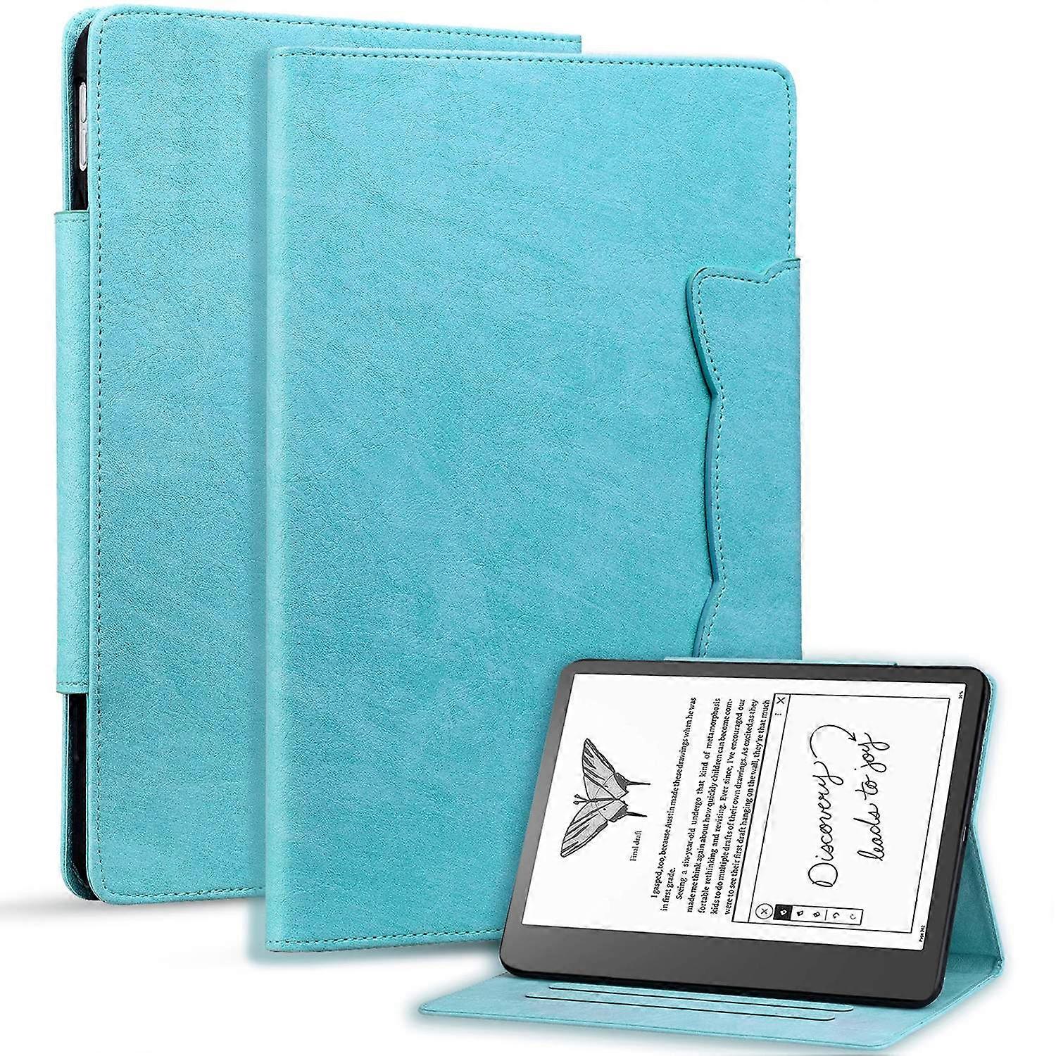 For Amazon Kindle Scribe Stand Case Card Slot PU Leather Tablet Cover ...