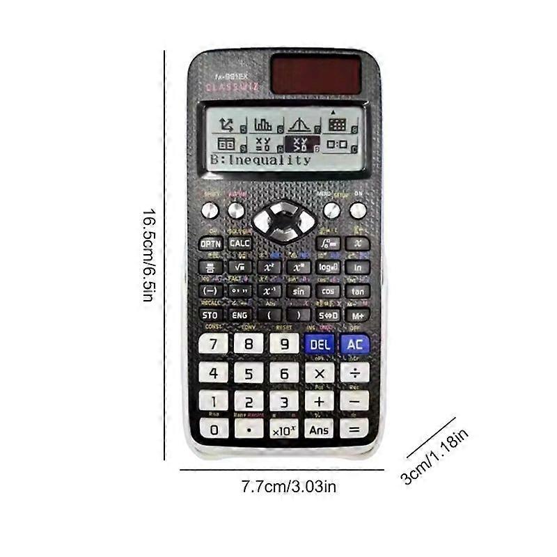 991EX Scientific Calculator Digital Large Display 696 Functions for ...