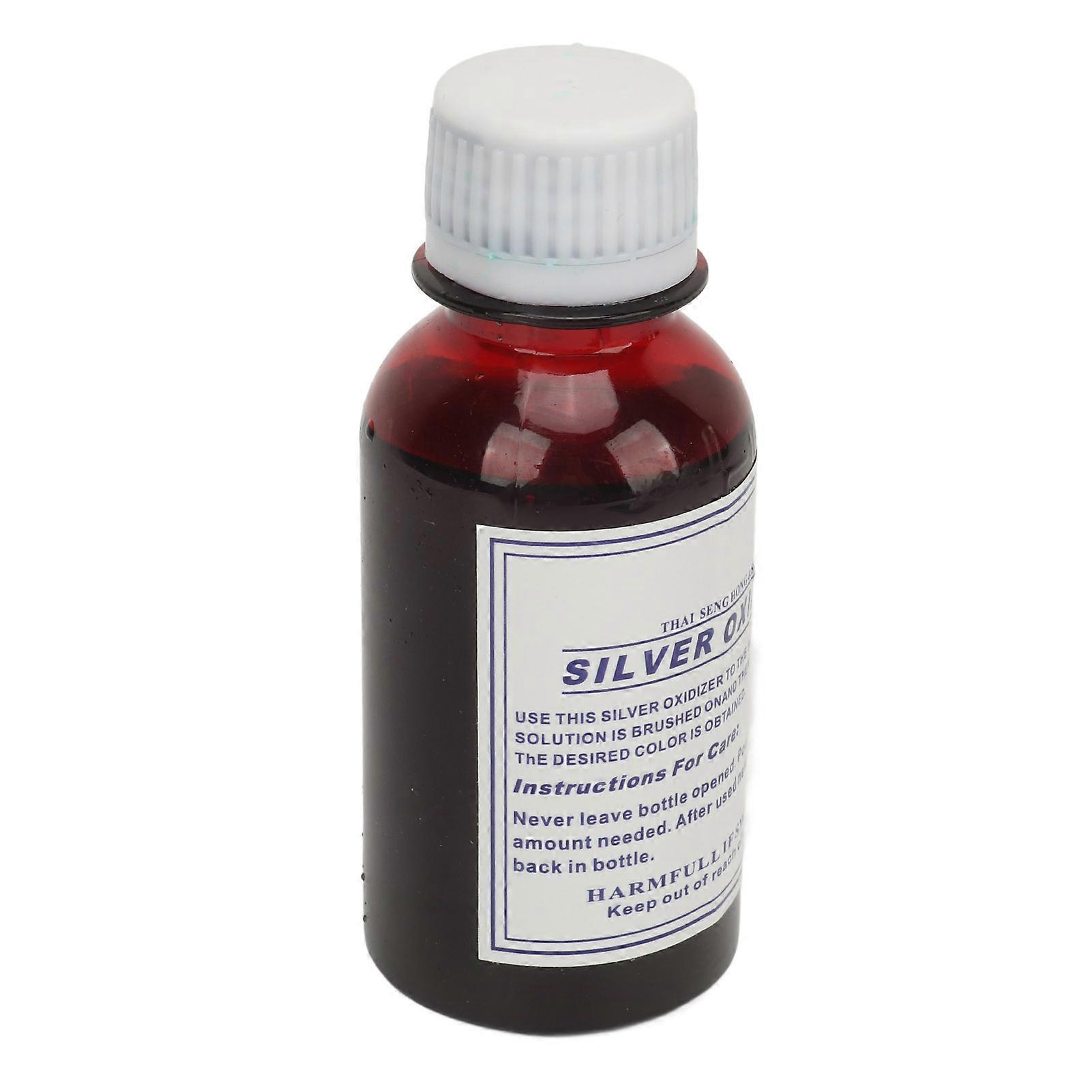 100ml Silver Oxidizer Solution - Vintage Style Retro Jewelry Blackening ...