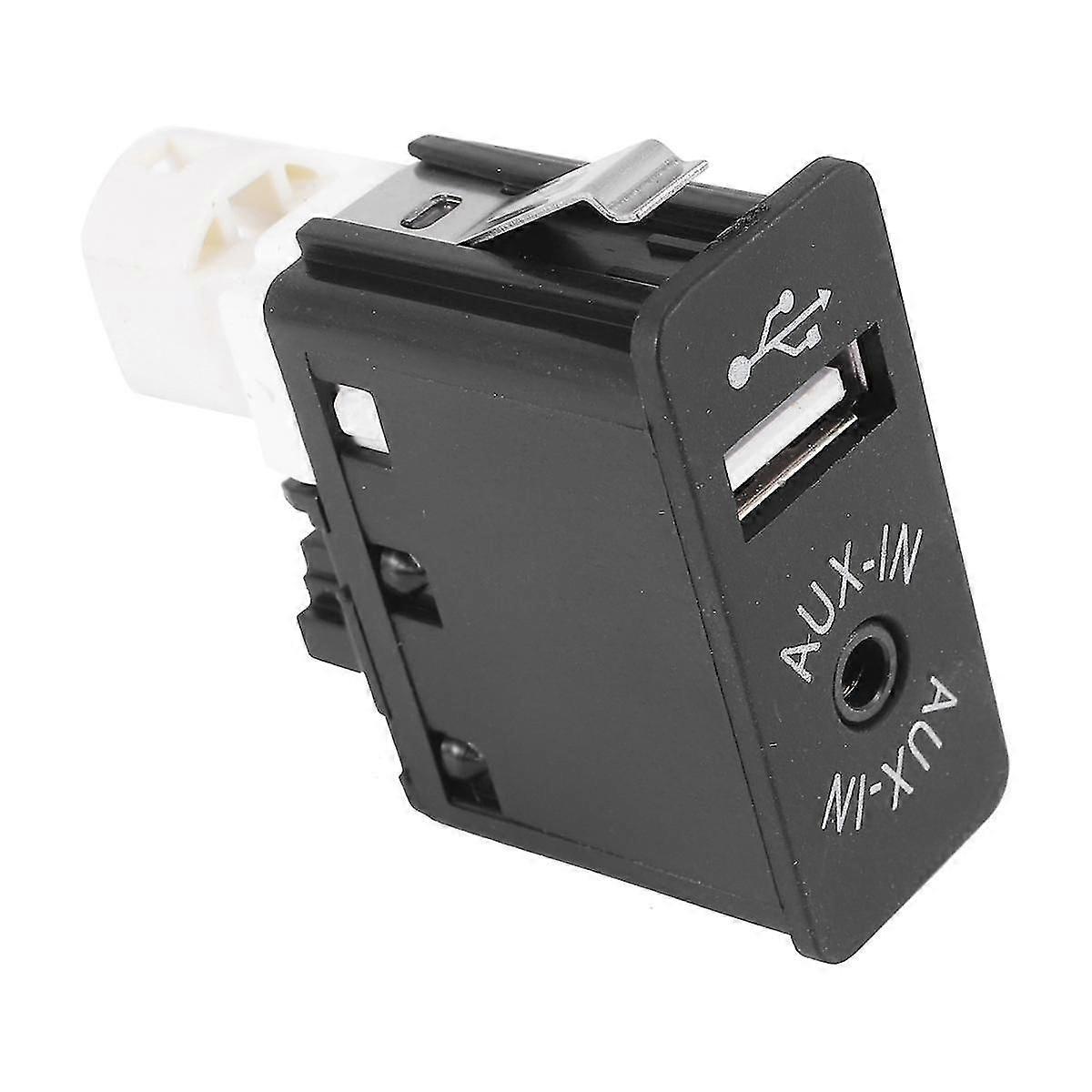 Car USB AUX In Plug Auxiliary Input Socket Adapter for BMW E81 E87 E90 ...