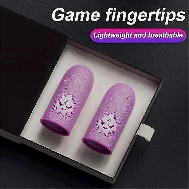 1Pair Finger Sleeve For PUBG Mobile Game Finger Cover Breathable Game ...