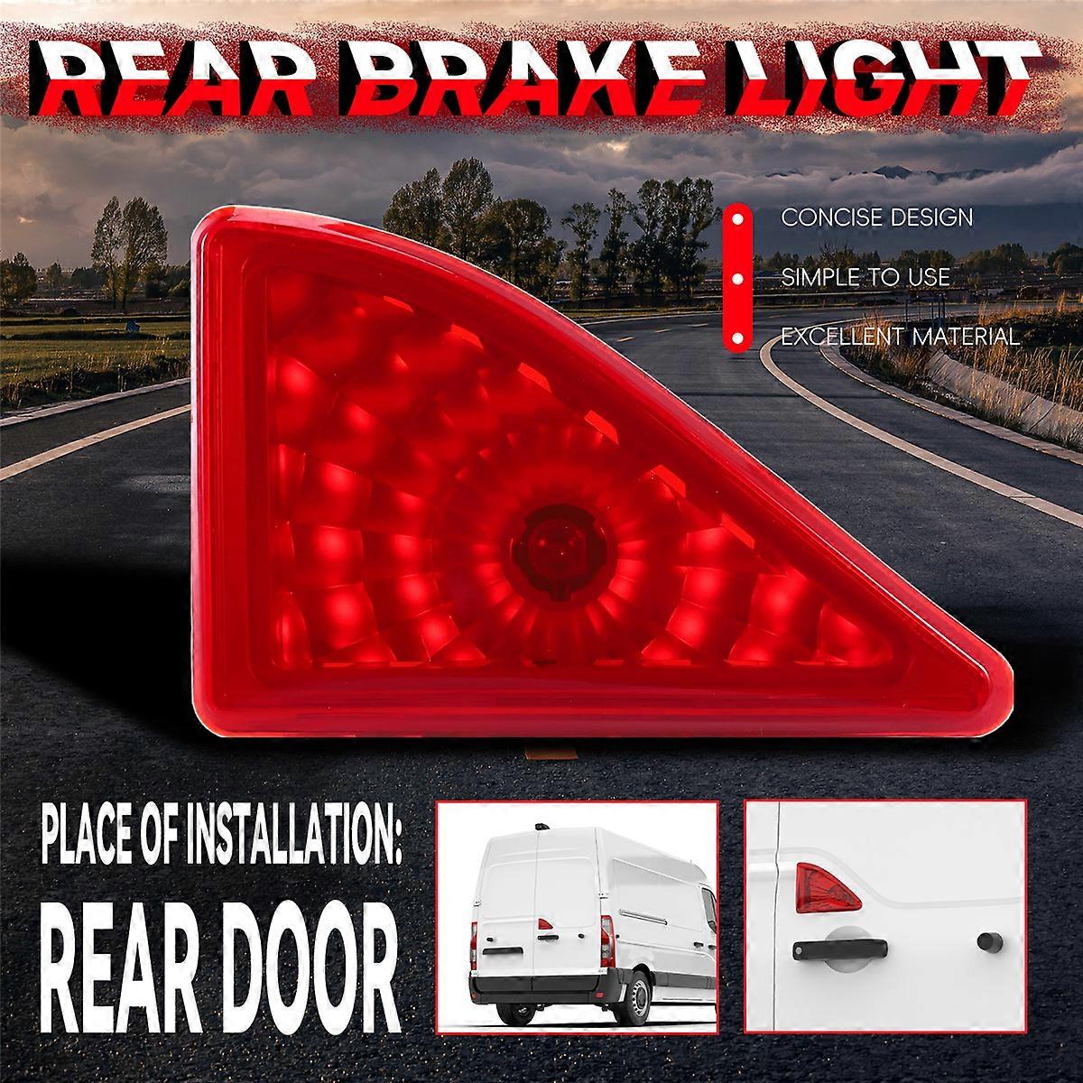 for Master Movano 10-19 Rear Red Central Brake Light Third Stop | Fruugo UK