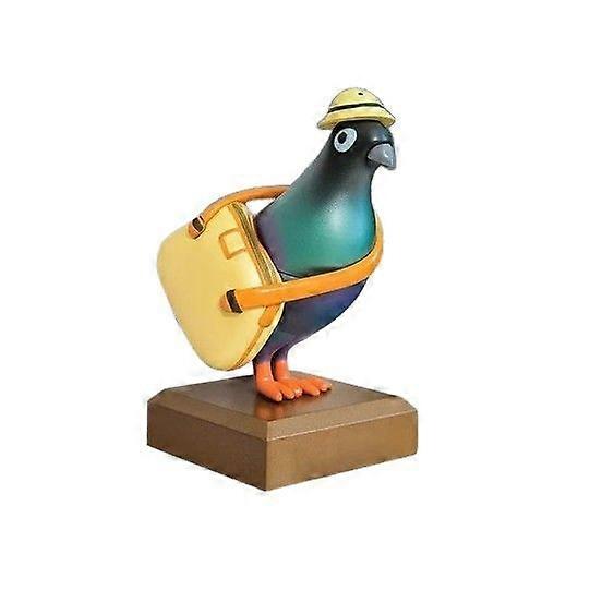 Mini Office Carrier Pigeon Figures, Sculpture Art Decorative Rustic ...