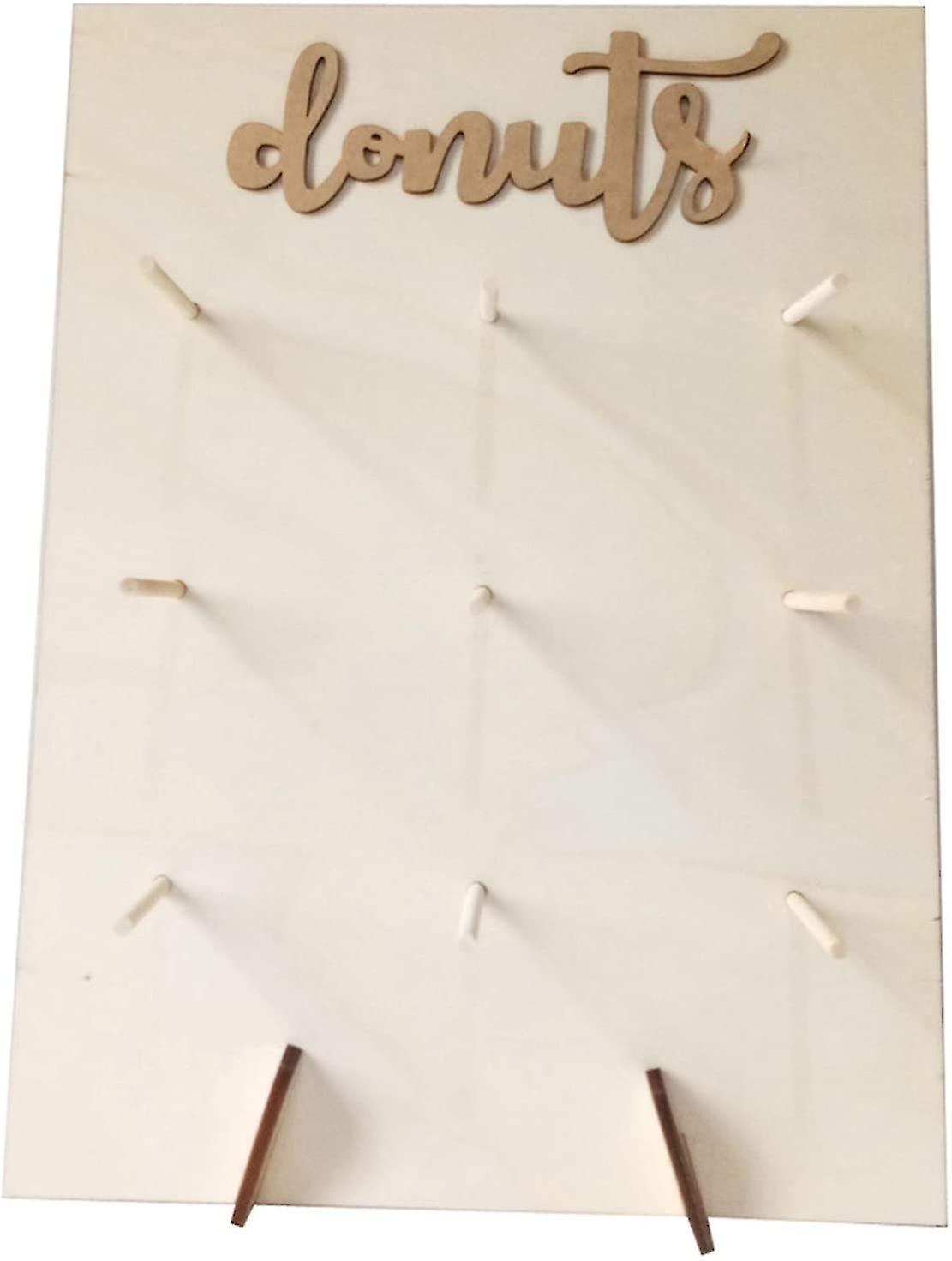 Premium Donut Wall Stand Reusable Donut Holder Board Display 9 Donuts ...