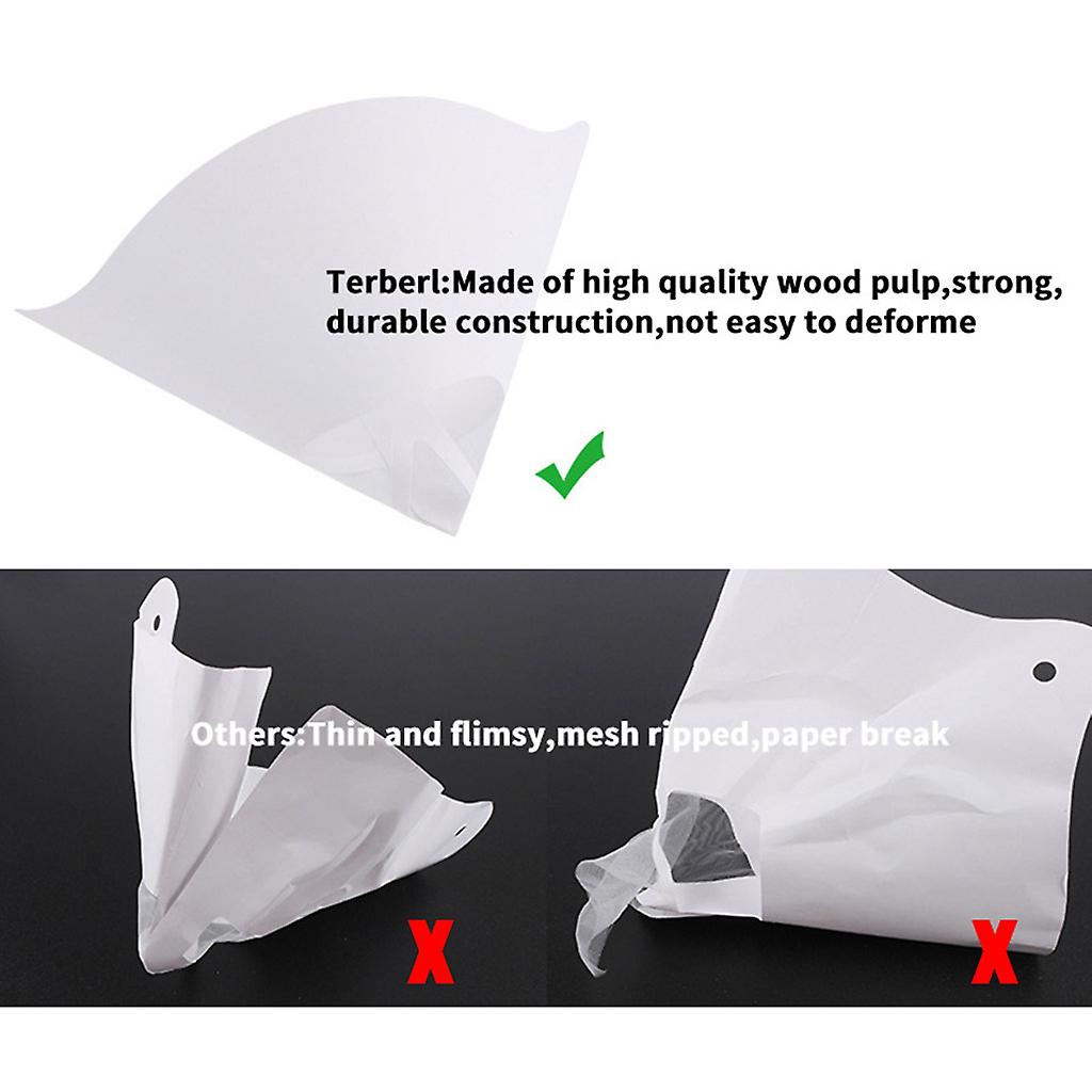 101pcs Paint Mixing Paper Funnel 100 Mesh Silicone Large Paper Funnel ...