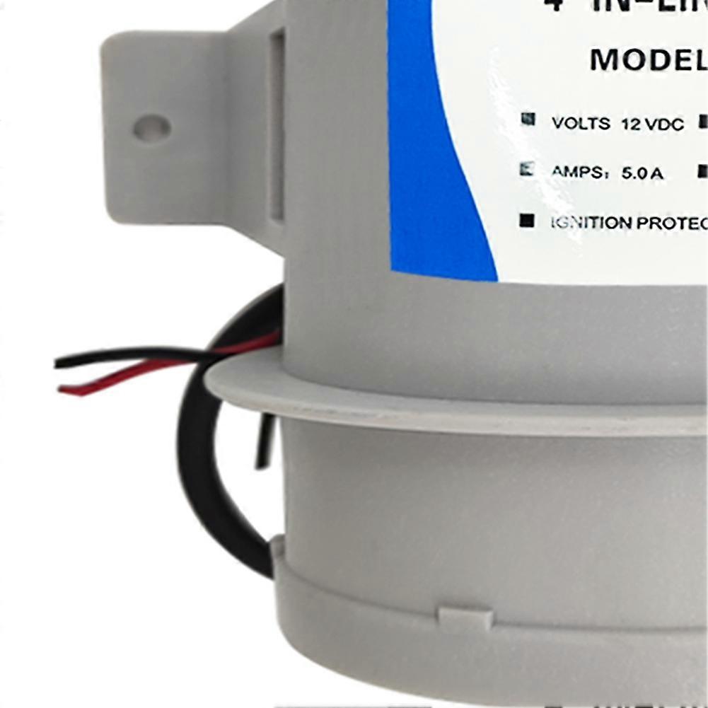 4 Inch in-Line Blowers Boat Bilge Blower Cool Fan Marine Cabin ...