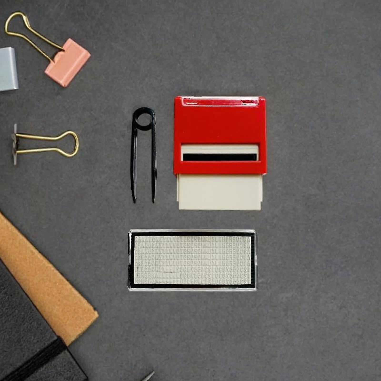 26-27 Self Inking Stamp Set Printing Stamp Alphabet Multipurpose ...
