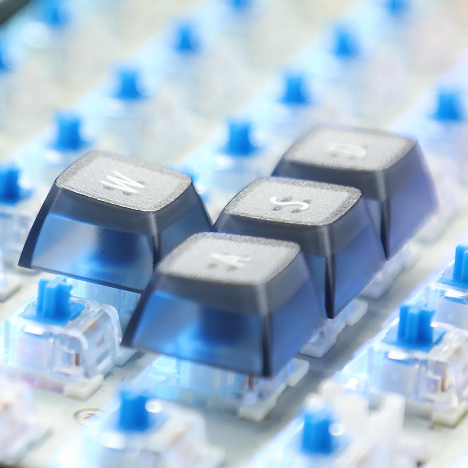 Double-shot Keys Ema Profile Esc Wasd Direction Keycap For Mechanical ...