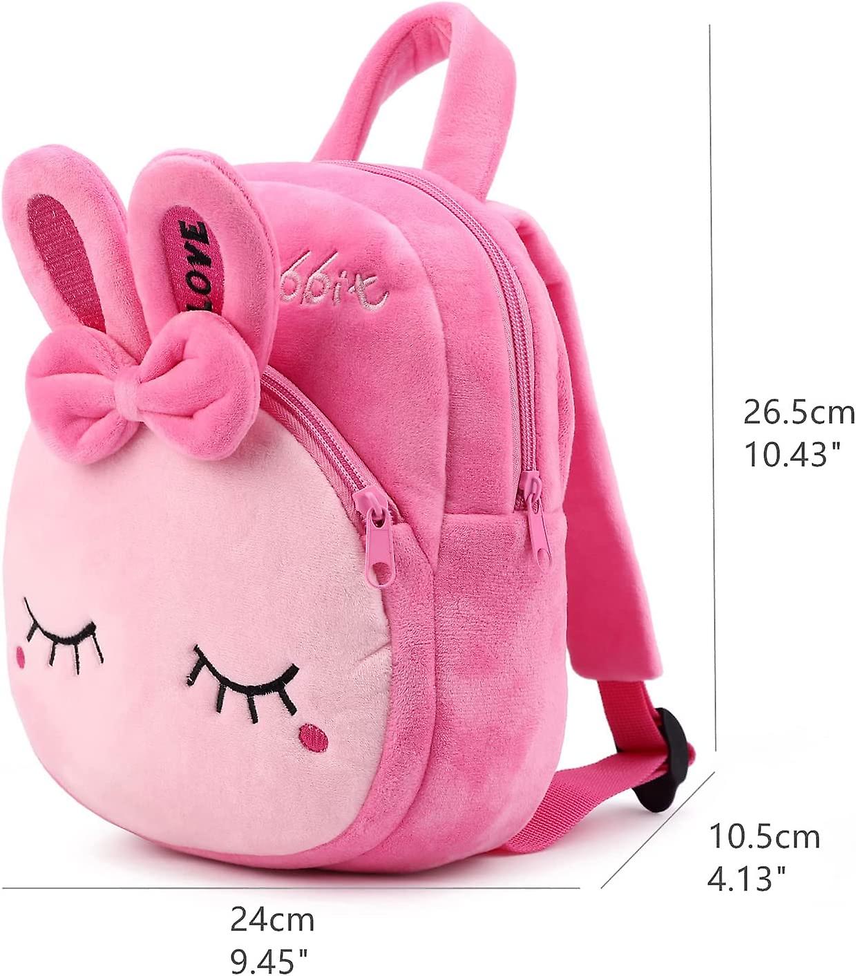 Toddler Backpack For Boys And Girls, Cute Soft Plush Toddler Bag Animal ...