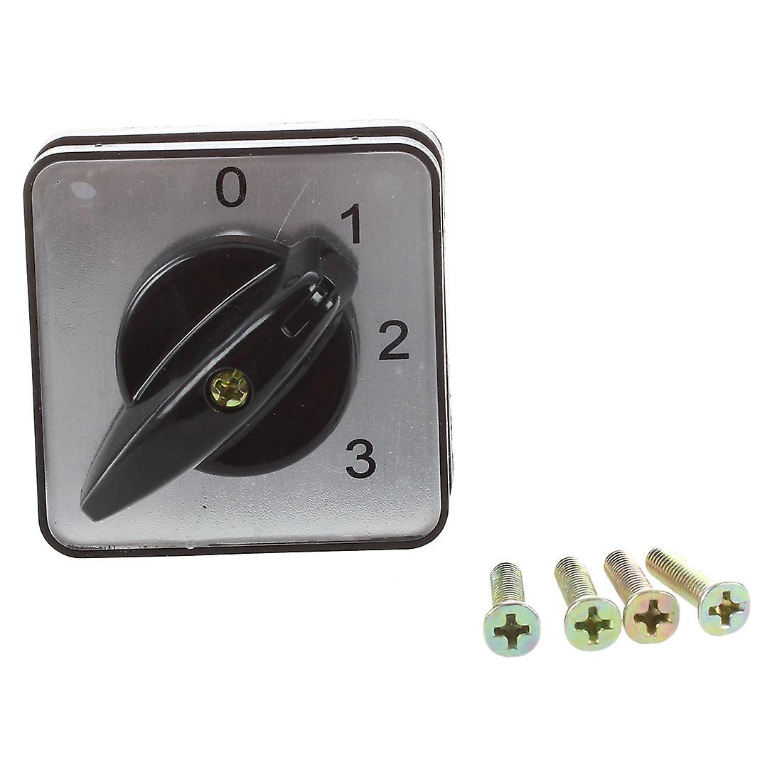 660v 20a 6 Terminals 4 Positions Cam Changeover Switch | Fruugo UK