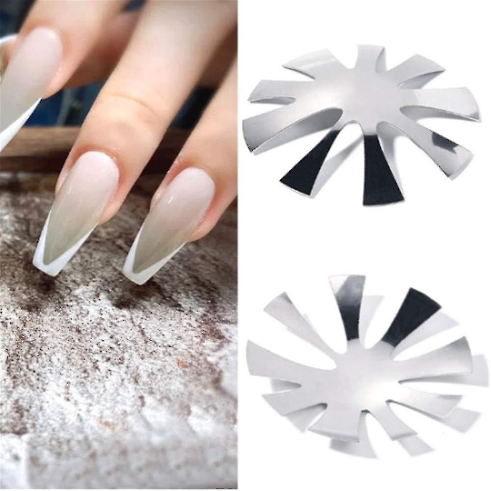 French Smile Line Cutter, Manicure Staniless Steel C Shape Edge Tri ...