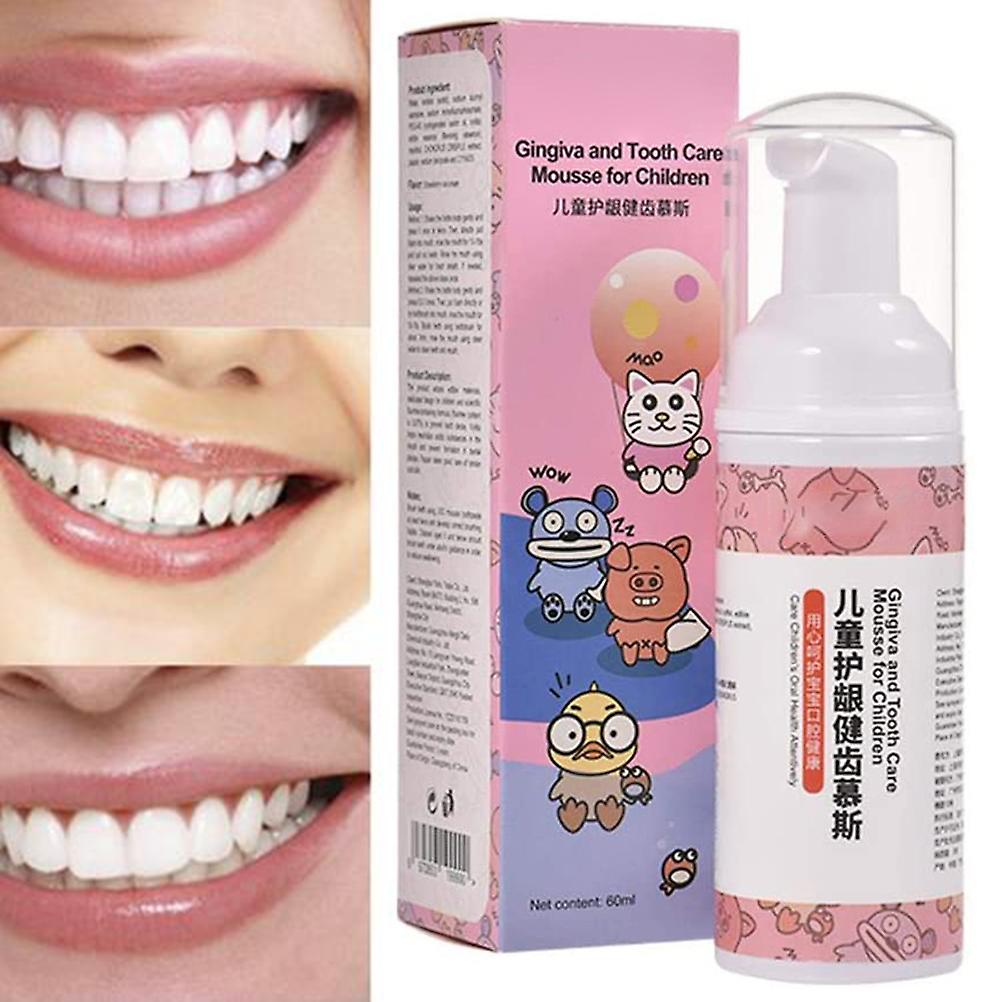Children Foam Toothpaste Strawberry Flavor Mothproof For Children Foam ...