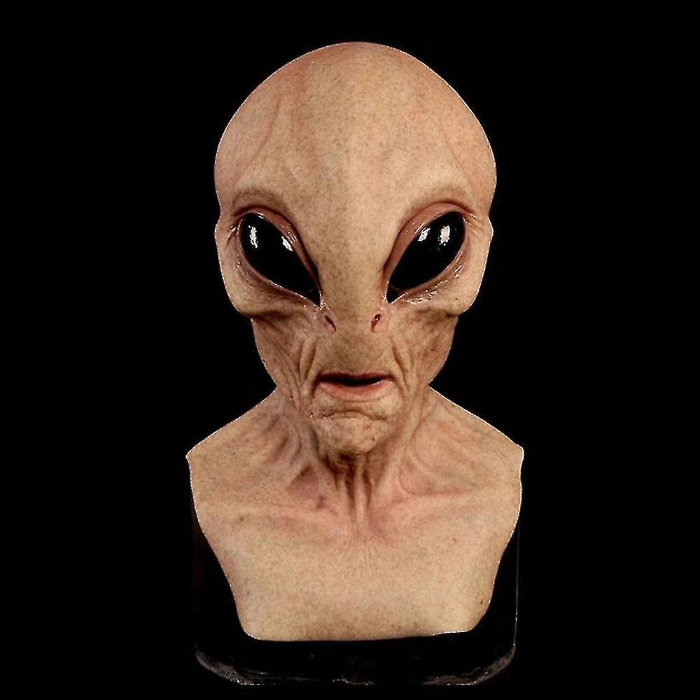 Halloween Masks Cosplay Alien Face Mask Horror Party Props Fancy Dress ...